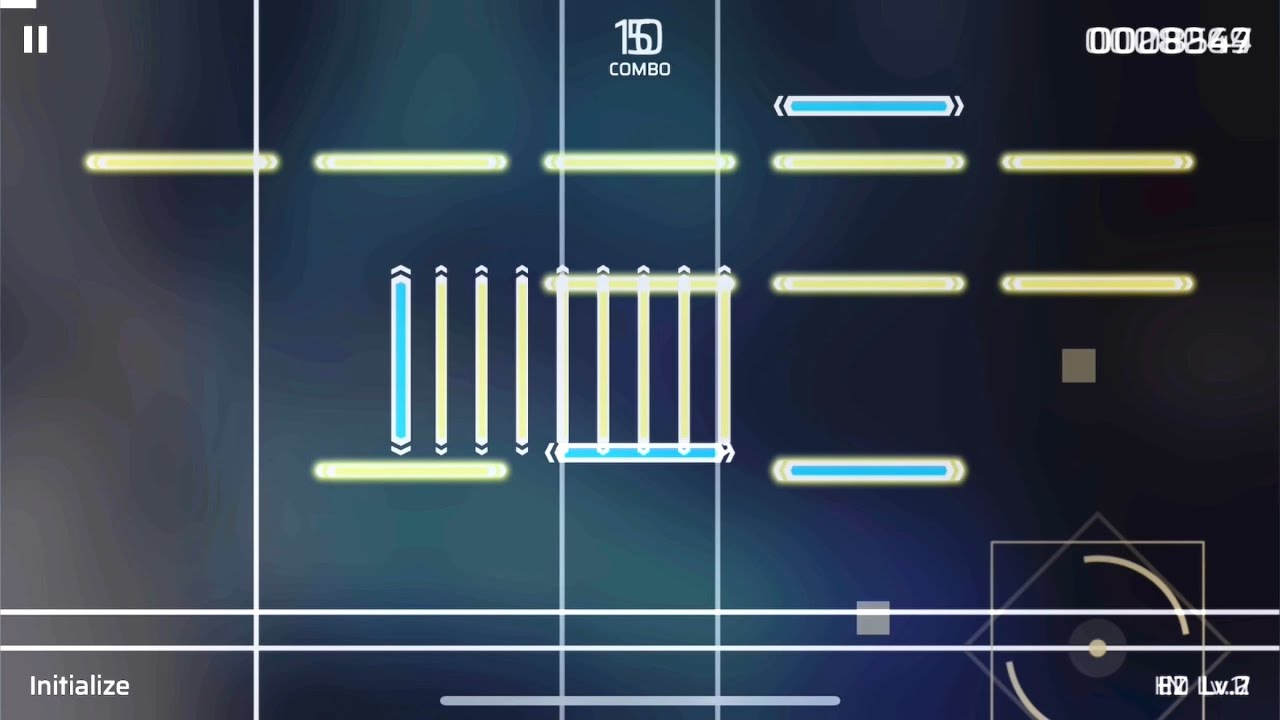 【Phigros】Initializeを全難易度同時再生してみた - YouTube