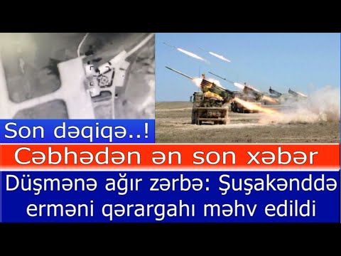 Cebheden en son xeber: Ermenilere agir zerbe - ANBAAN VIDEO