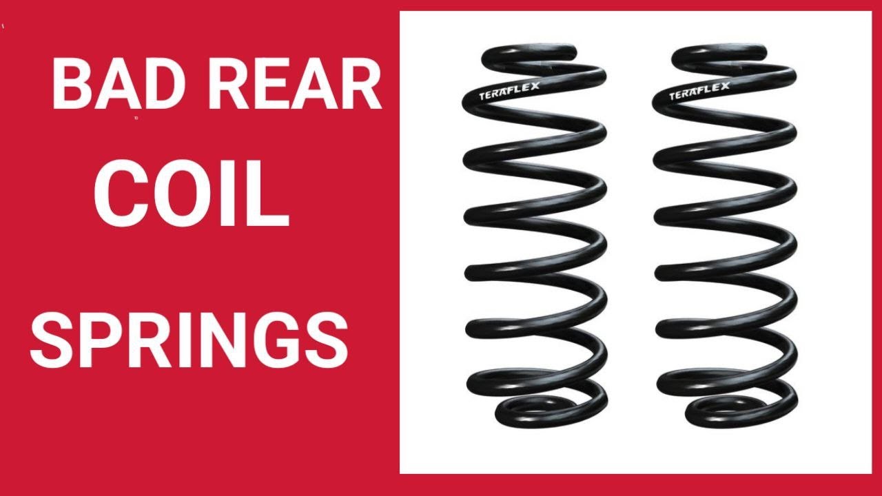 SYMPTOMS OF BAD REAR COIL SPRINGS. - YouTube