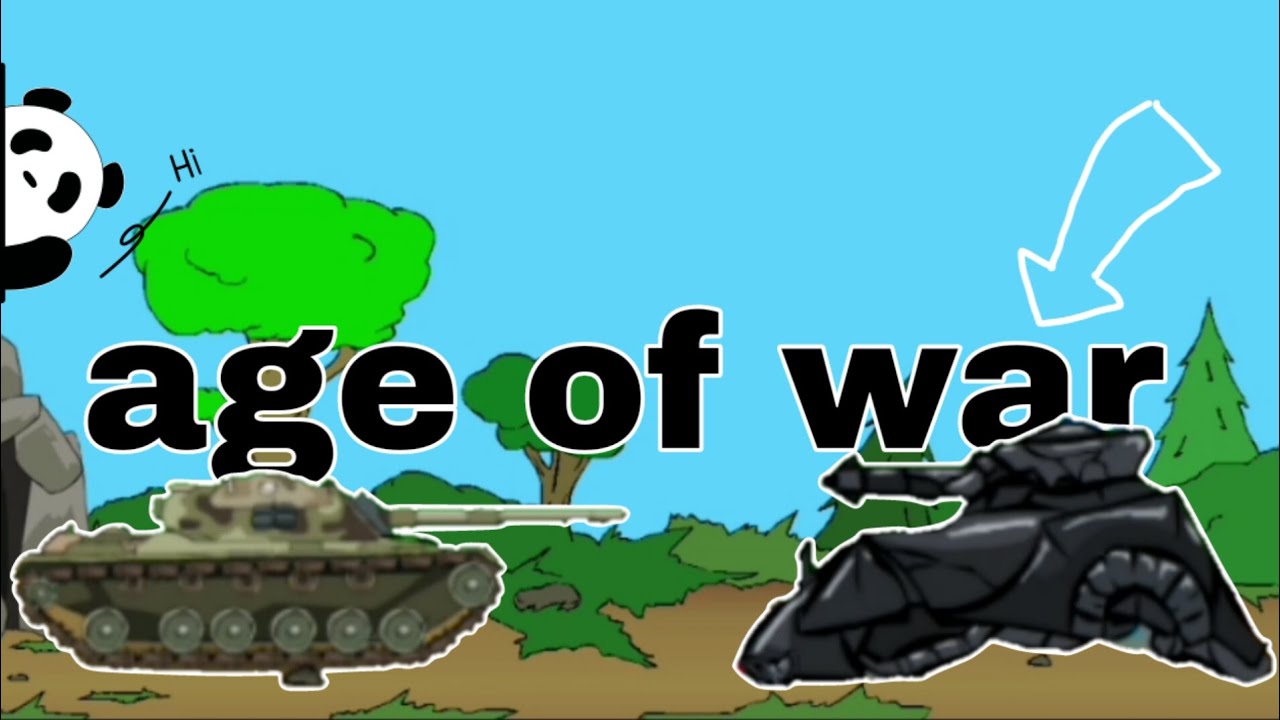 Age of war - easy mode complete - Nostalgic flash games - YouTube