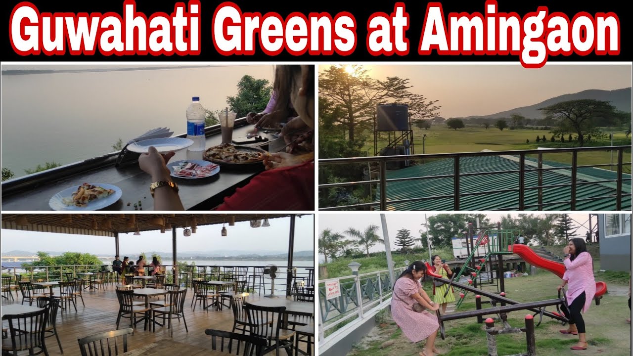 Beautiful Sunset and Riverview in Guwahati Greens - YouTube