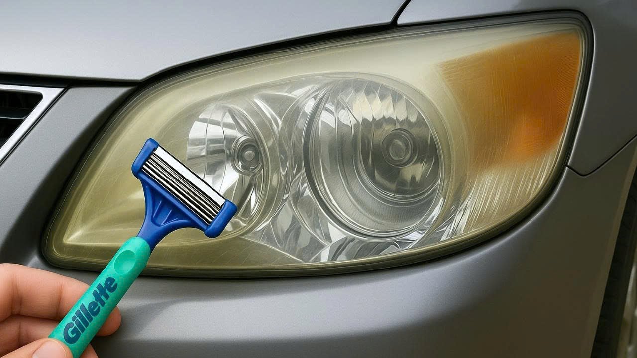 Old Cloudy Headlights? Restore Them Bright and Clear in Just 5 Minutes ...