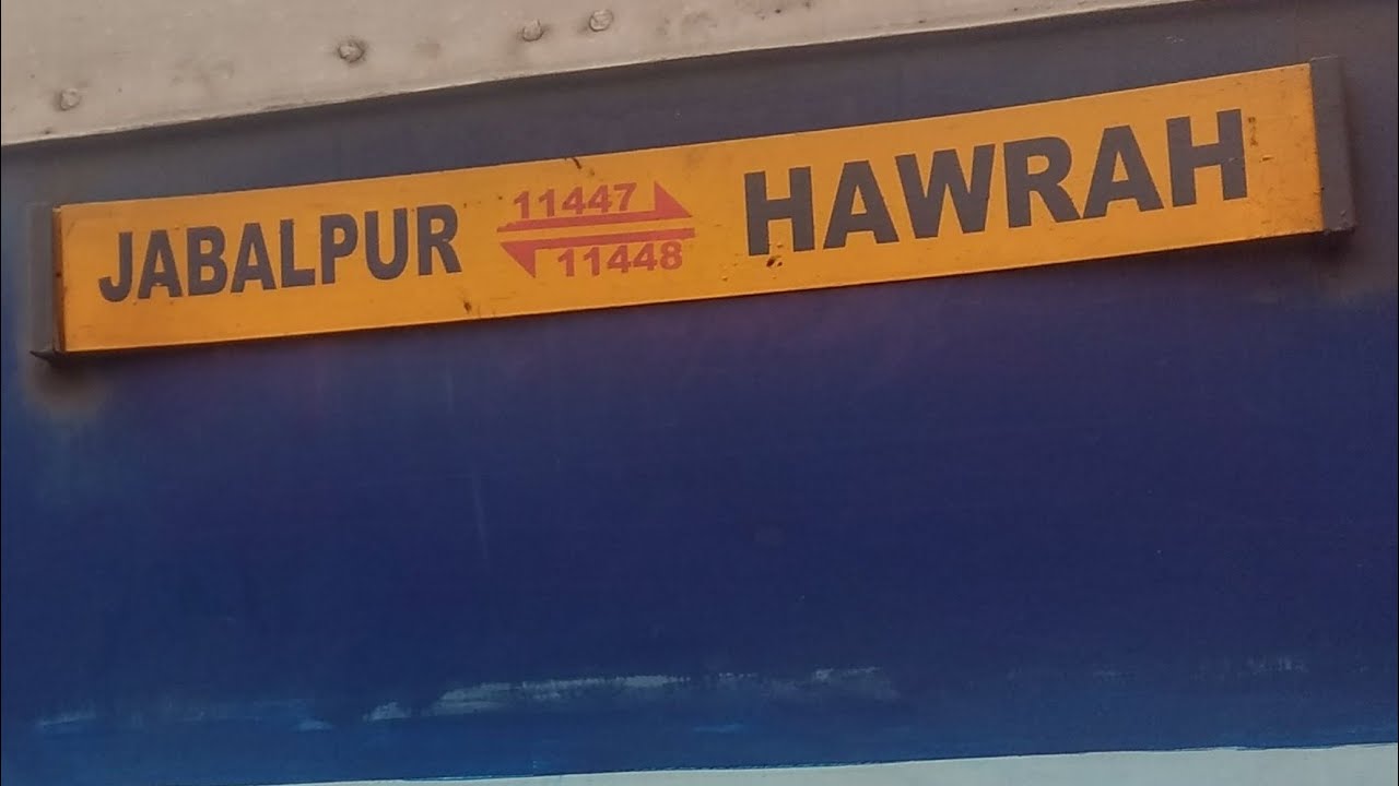 SHAKTIPUNJ EXPRESS FULL ROUTE ANNOUNCEMENT WITH TRAVELING !!! - YouTube