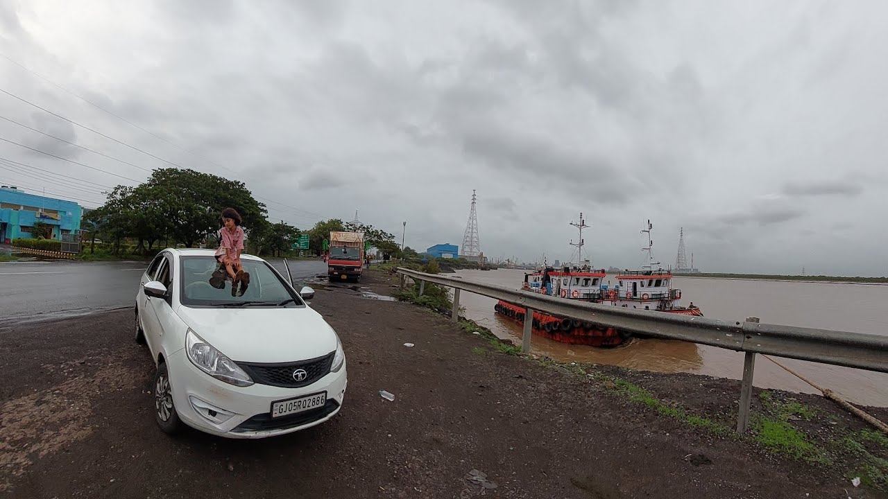 HAZIRA PORT. SURAT - YouTube