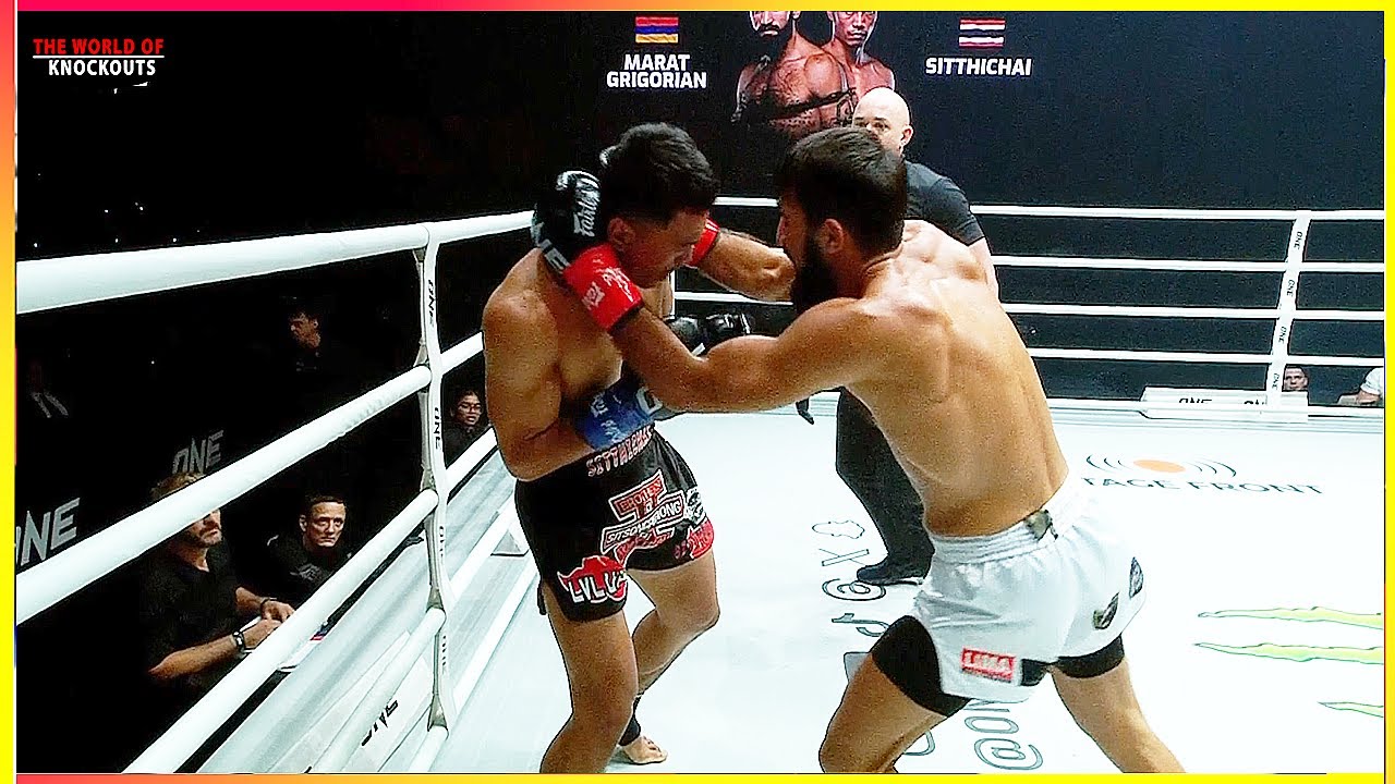 Marat Grigorian (Armenia) vs Sitthichai Sitsongpeenong (Thailand ...