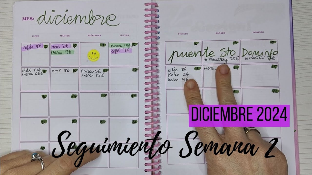 Seguimiento Semana 2 Dic'24 - YouTube