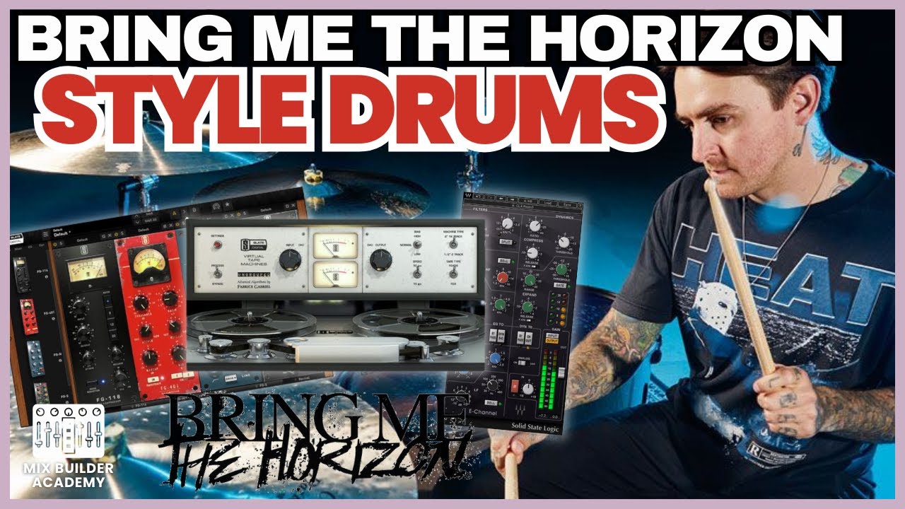 Get MASSIVE Bring Me The Horizon Drums With Superior Drummer 3 - YouTube