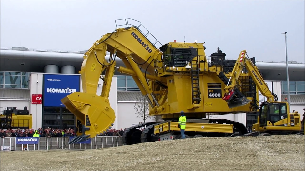 PC 4000 a la bauma - YouTube