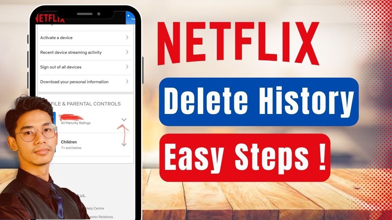 How to Delete History on Netflix ! - YouTube