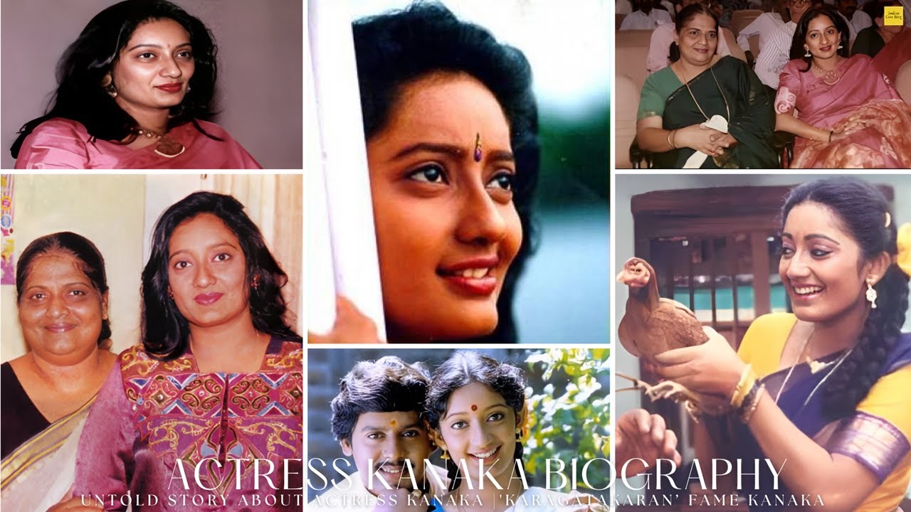 Actress Kanaka Biography | Untold Story About Actress Kanaka ...
