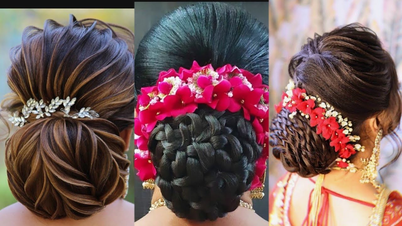 Beautiful stylish bun hairstyles for party going // fashion beauty ...