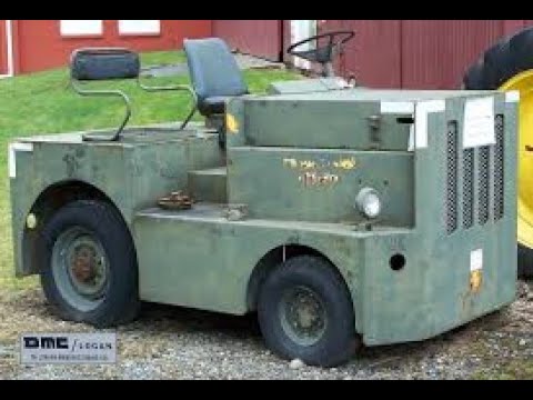 The DeLorean T-40 Aircraft Tug - YouTube