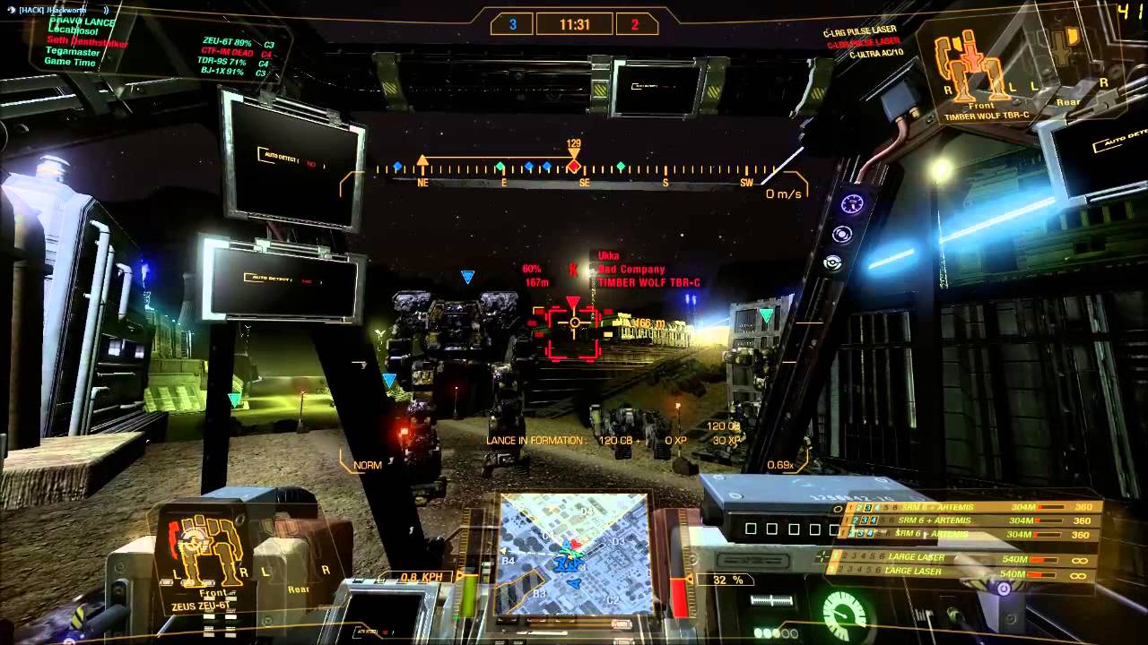 MWO Zeus ZEU 6T 1k+dmg 7 Kills - YouTube