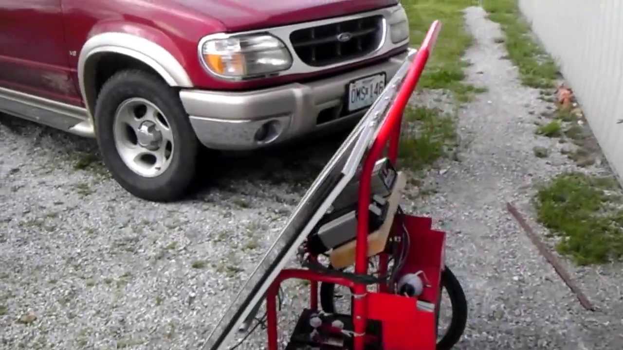 Solar dolly - YouTube