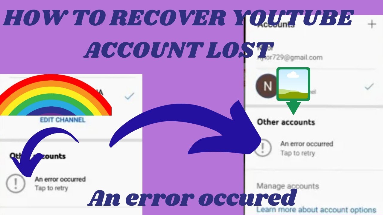 HOW TO RECOVER YOUTUBE ACCOUNT LOST | NAWAWALANG MGA YOUTUBE ACCOUNT ...
