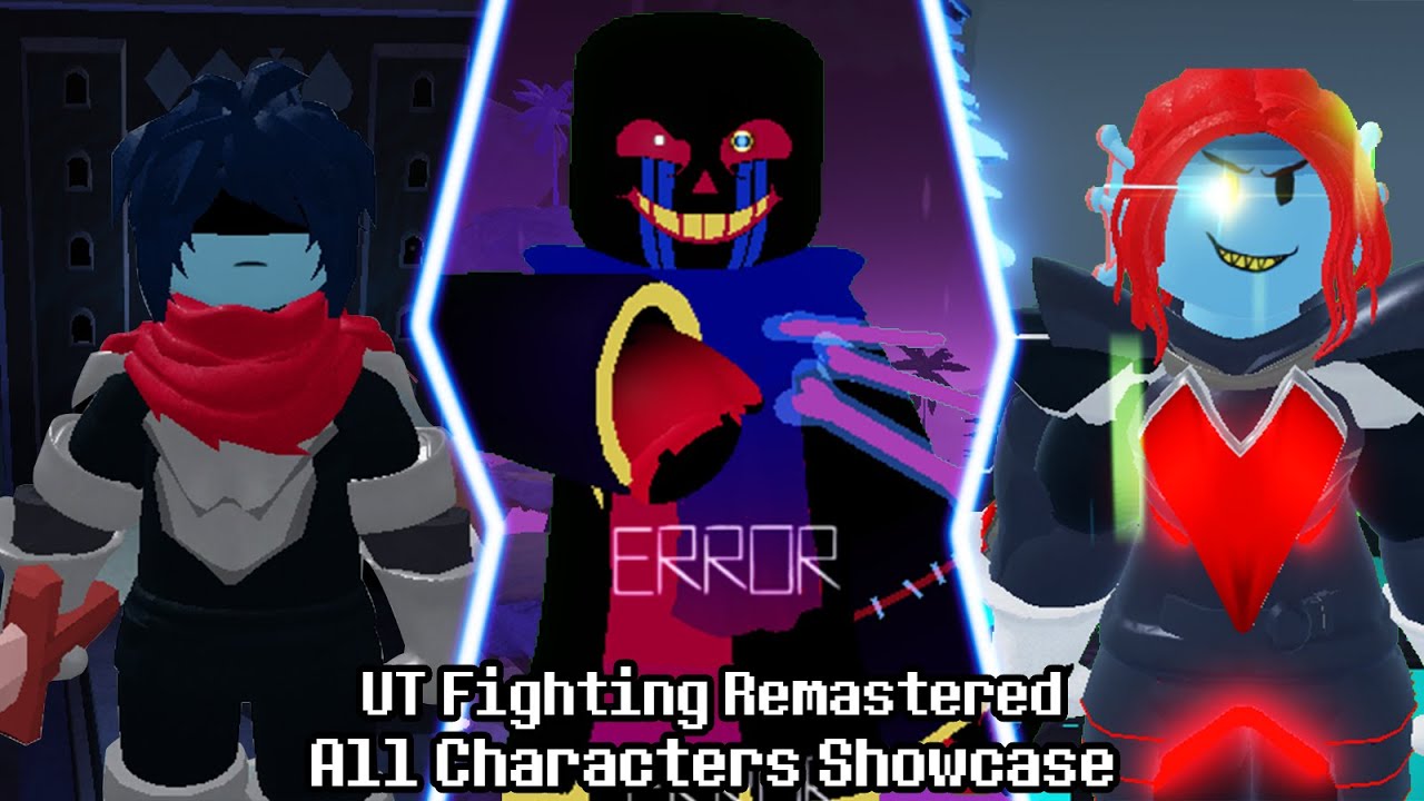 NEW HIGH QUALITY UNDERTALE GAME! UT Fighting Remastered All Characters ...