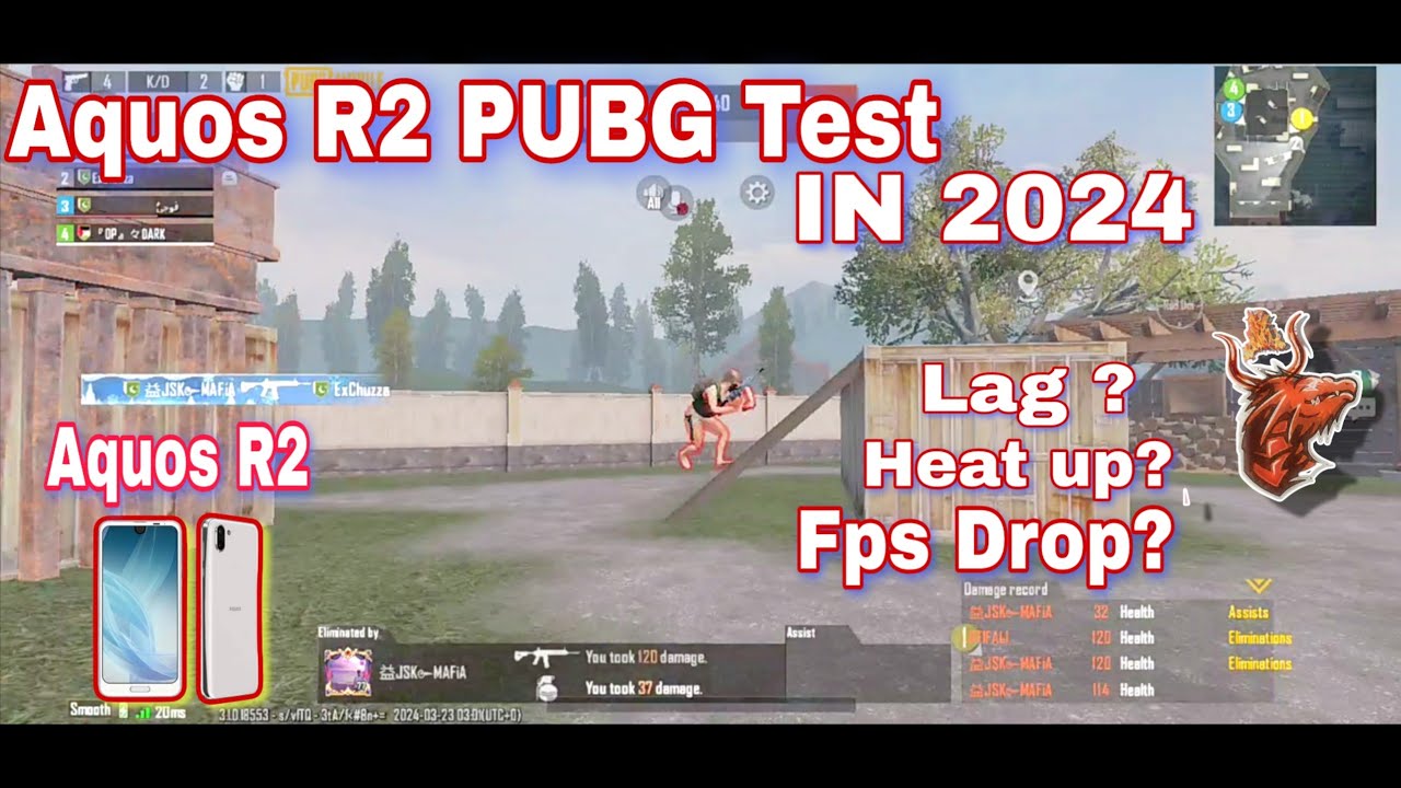 Aquos R2 PUBG Test in 2024 | Don't Buy Aquos? Lag? | PUBG MOBILE ...