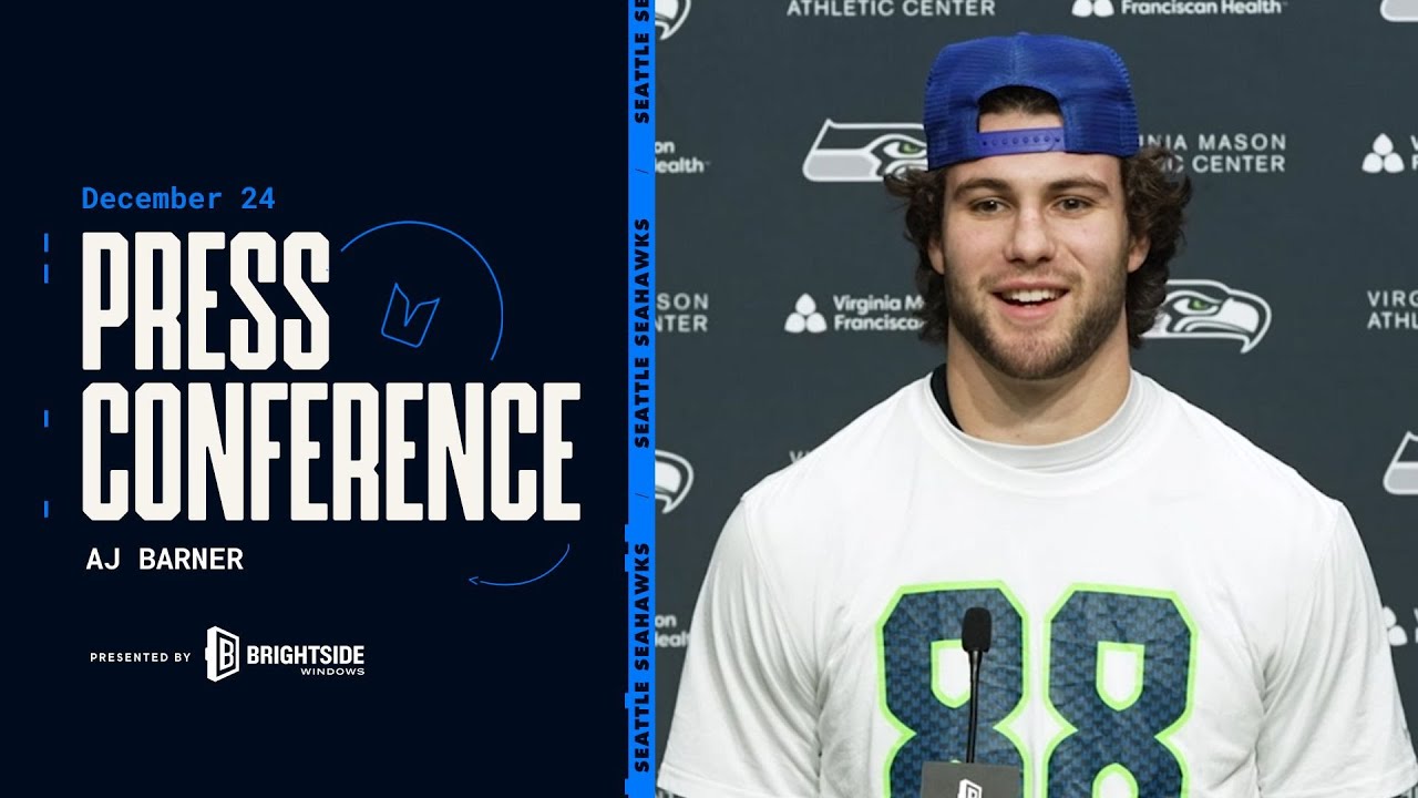 AJ Barner: "I Can Be A Complete Tight End In This League" | Press ...