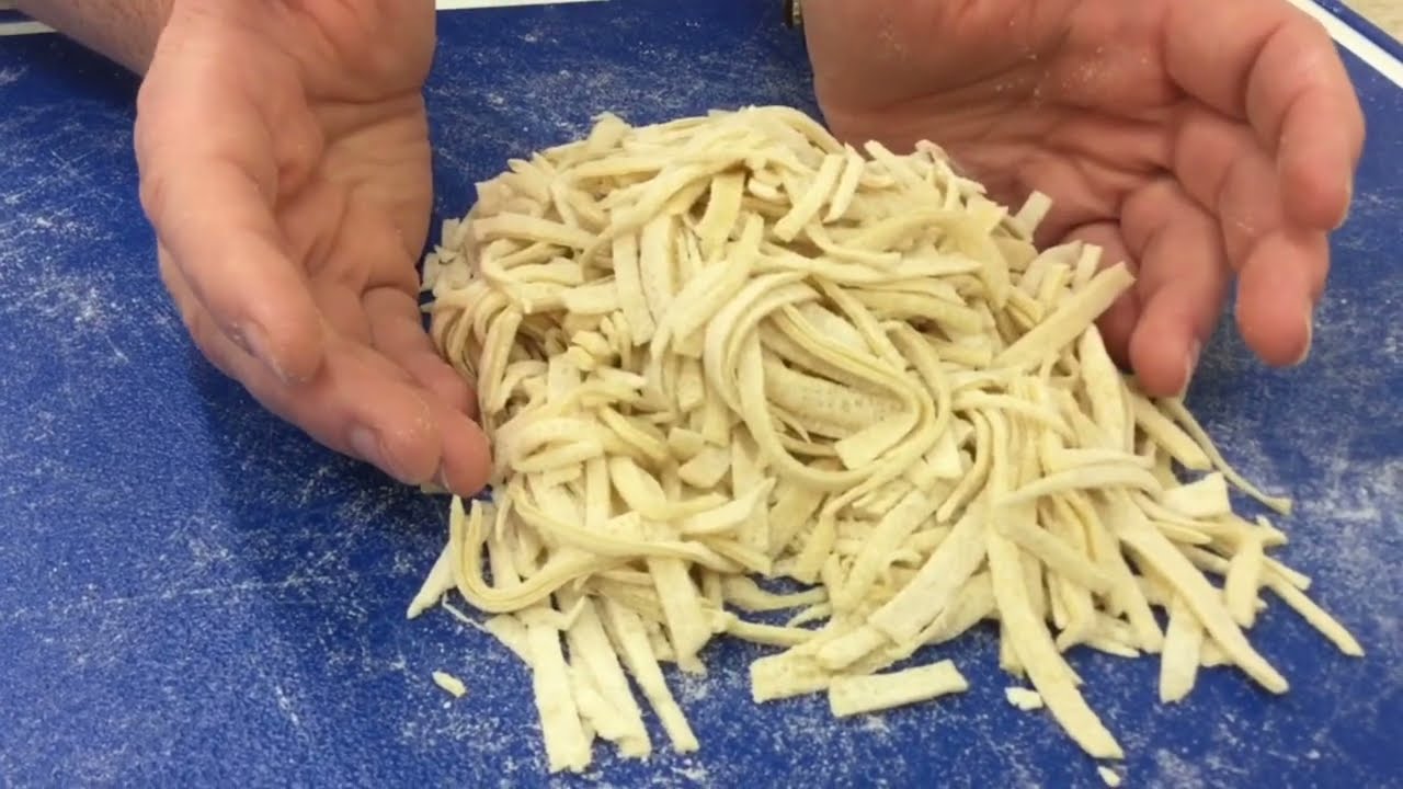 Homemade Wendish Noodles | Texas Wendish Heritage Museum - YouTube