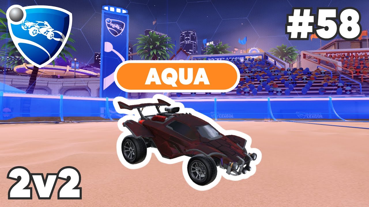 Aqua Ranked 2v2 PRO Replay #58 - Rocket League Replays - YouTube