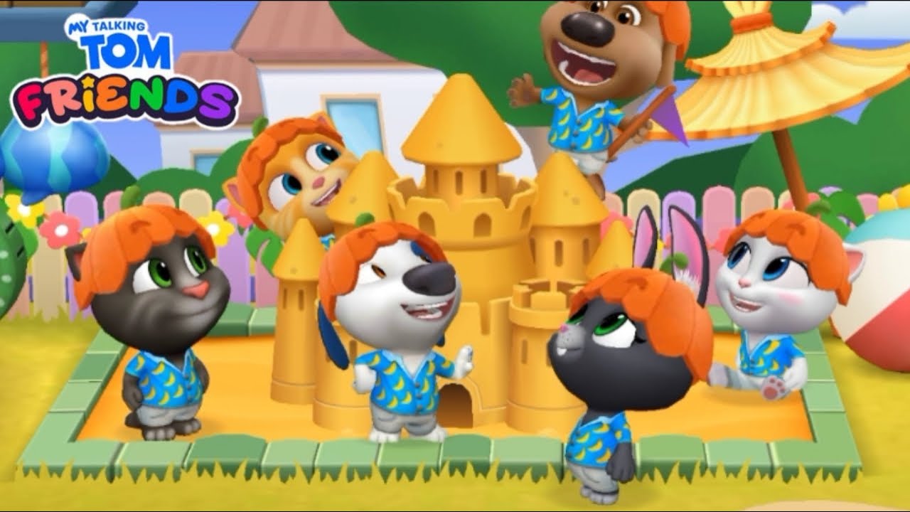 🤎My Talking Tom Friends🖤Day 220🤍|Chamor Games - YouTube