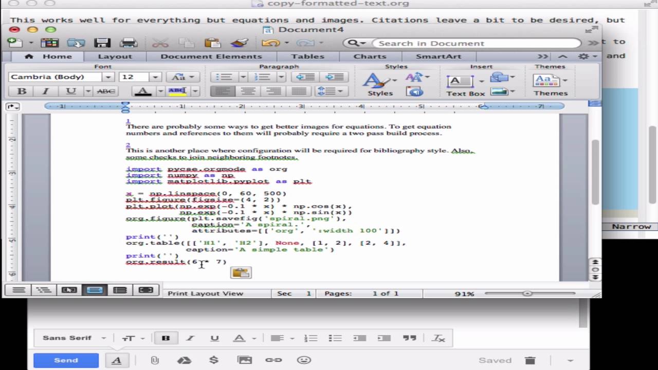 Copy Formatted Text From Org mode To Applications YouTube Copy Formatted Text From Org mode To Applications YouTube