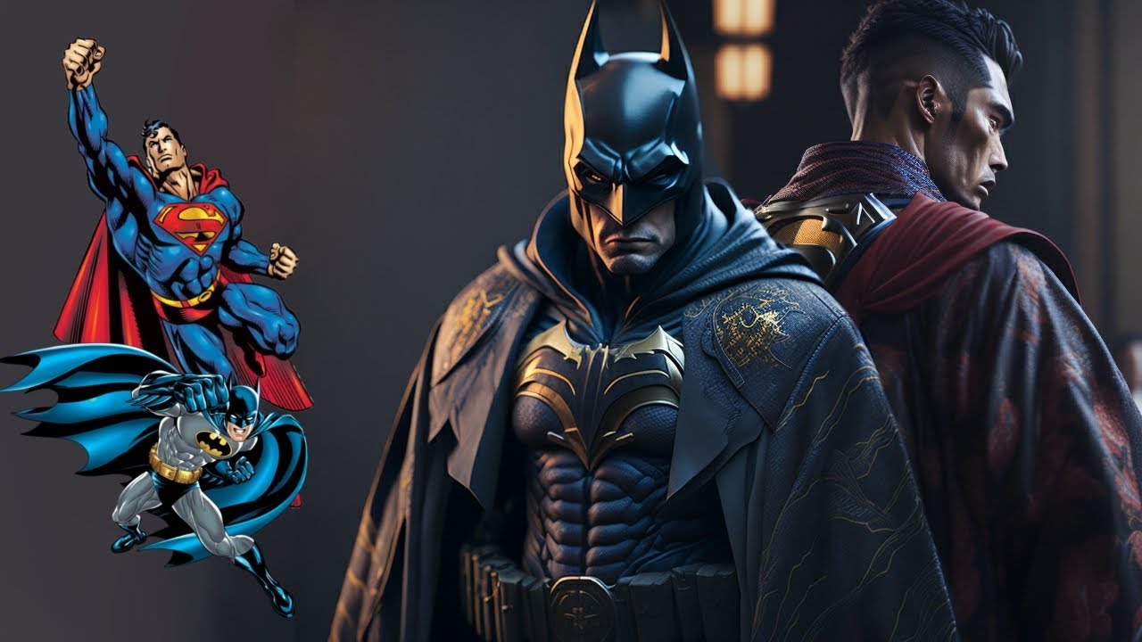 SUPERHEROES MARVEL💥 DC STYLE KIMONO All Characters - YouTube