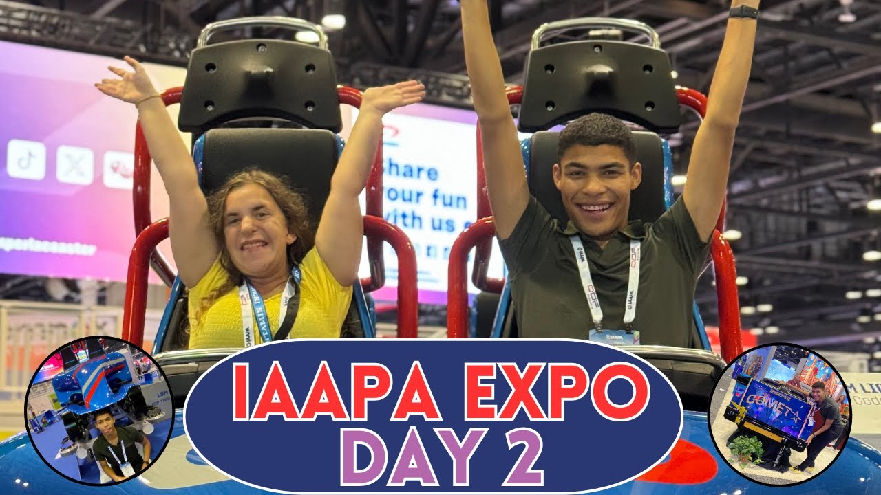 Riding the Rides at IAAPA | Day 2 | Vlog - YouTube