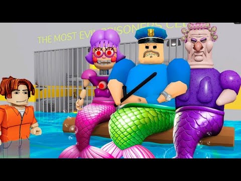 MERMAID BARRY'S PRISON RUN! OBBY -ROBLOX - YouTube