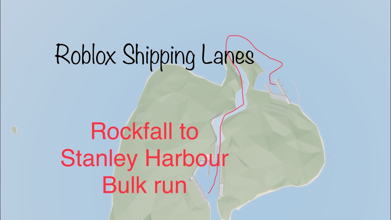 “The Large Inland Bulk Run” Time lapse | Roblox Shipping Lanes - YouTube