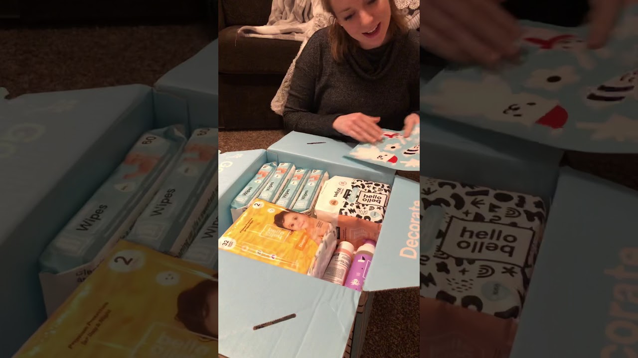 Hello Bello baby box - YouTube