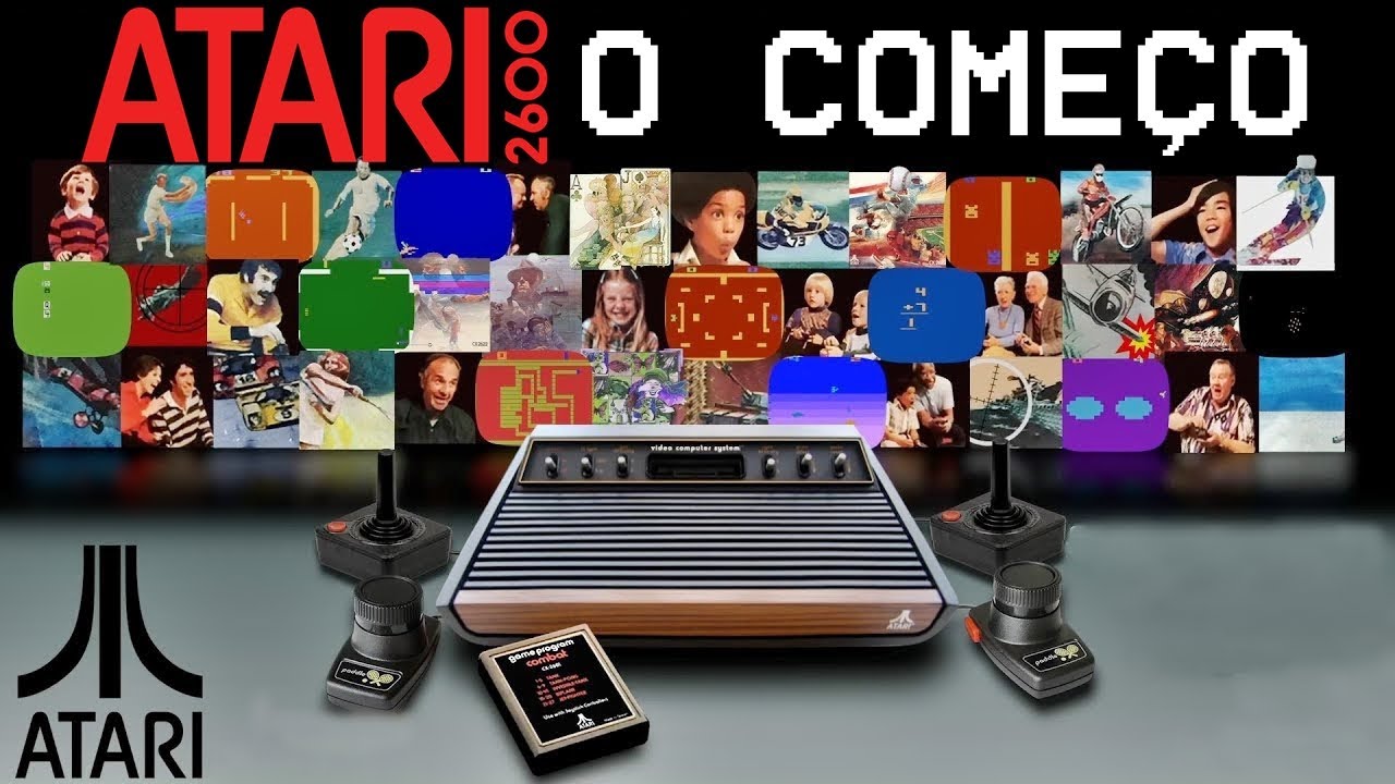O SURGIMENTO DO CLÁSSICO ATARI 2600 E SEUS PRIMEIROS JOGOS! - YouTube