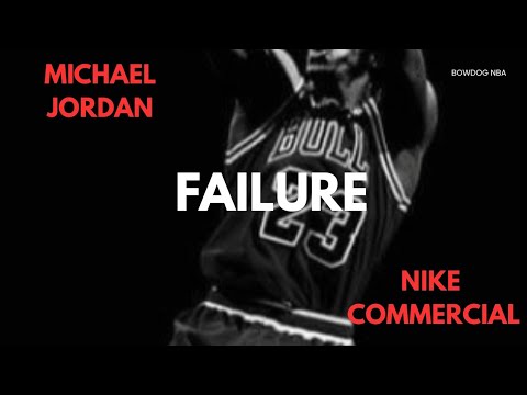 Michael Jordan "FAILURE" Nike Commercial (1997) - YouTube