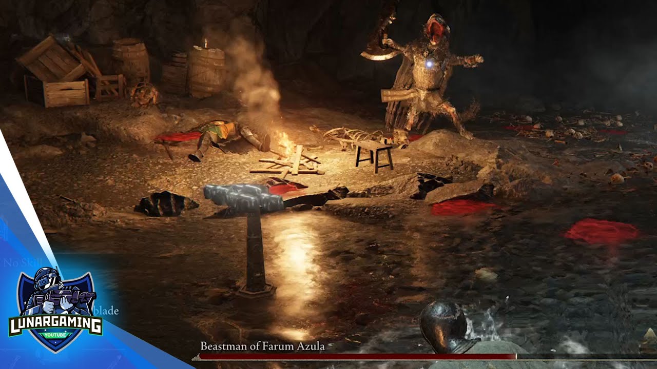 Beastman of Farum Azula Boss Fight & Flamedrake Talisman Elden Ring ...