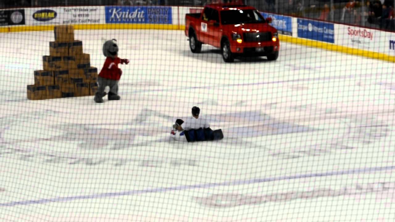 Tim Esfandiari during the Allen Americans hockey game - - YouTube