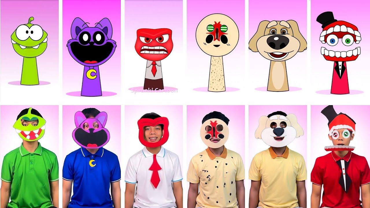 Sprunki 4 OC CAINE Phase 4 Incredibox in Real life. #sprunki # ...