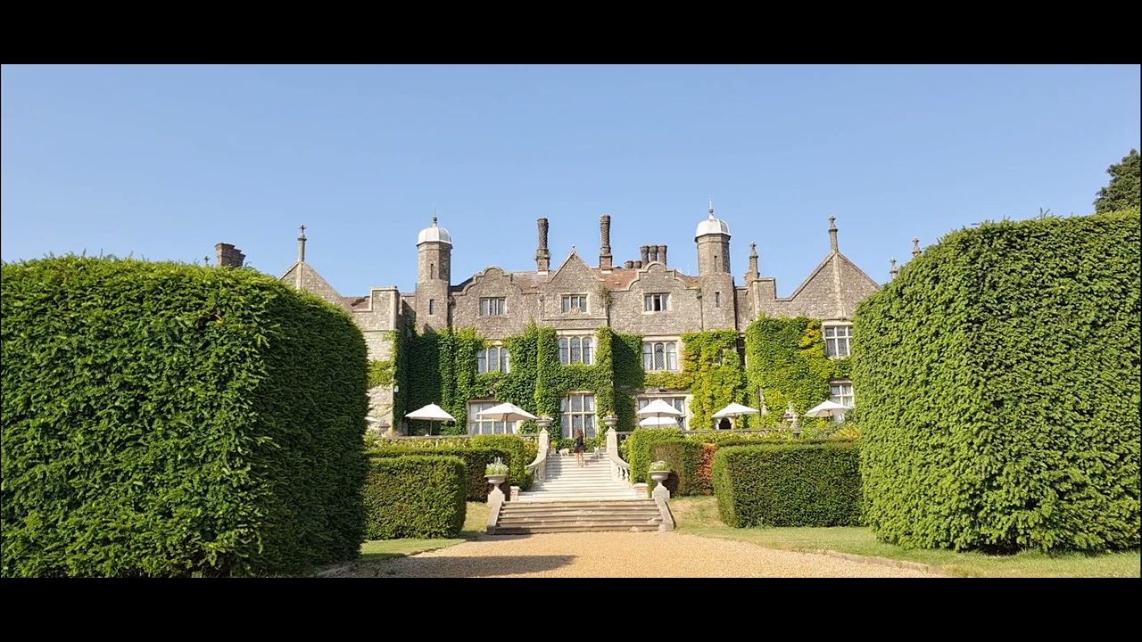 Eastwell Manor champneys view of the garden. - YouTube