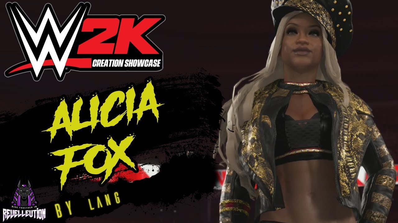 WWE 2K Creation Showcase: Alicia Fox #WWE2K23 #WWE - YouTube