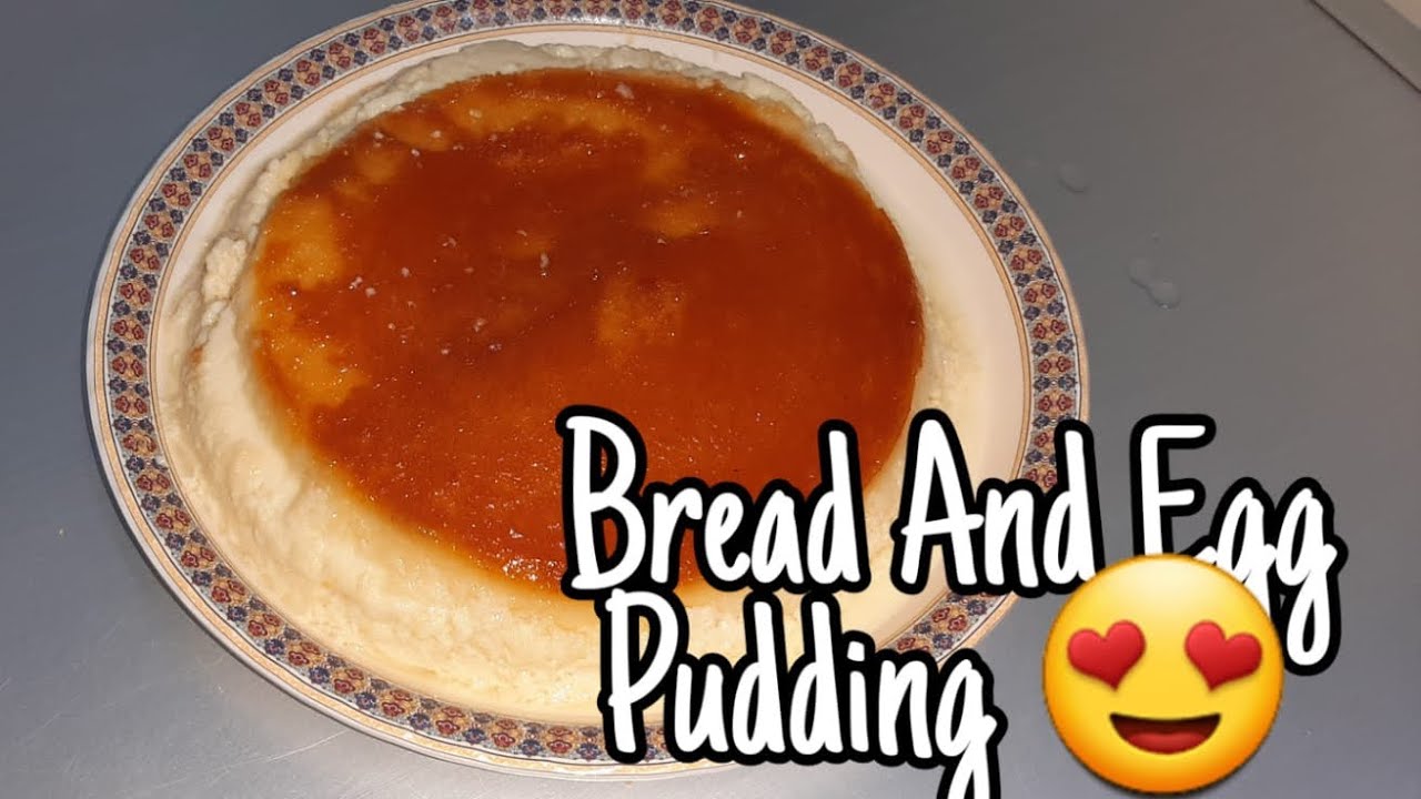 Slice Bread And Egg Pudding | Dessert - YouTube