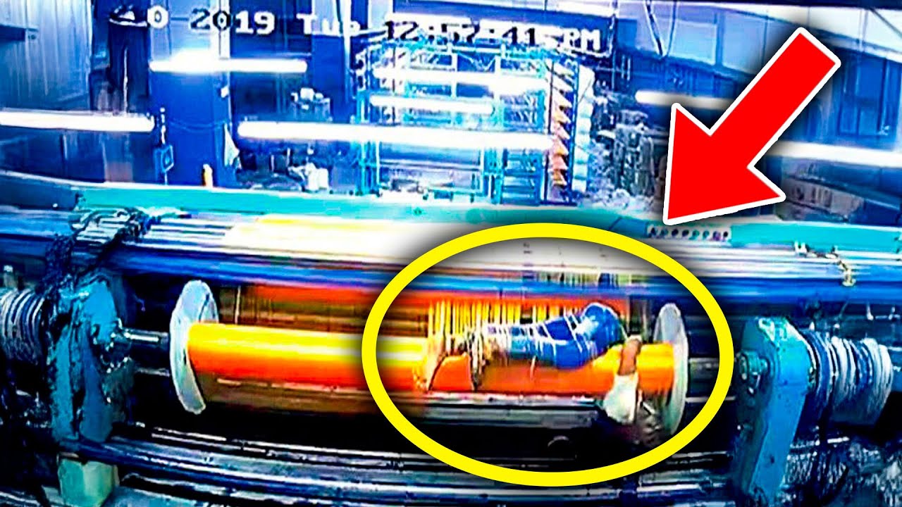 😱Deadly Twist: Textile Machine ACCIDENT Goes Wild! - YouTube