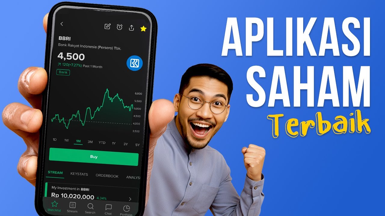 6 Aplikasi Saham Terbaik buat Investasi Pemula & Profesional 📈 - YouTube