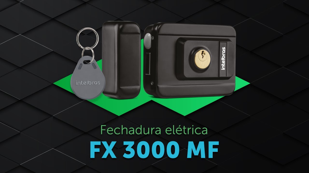 Fechadura eletrônica FX 3000 MF - YouTube