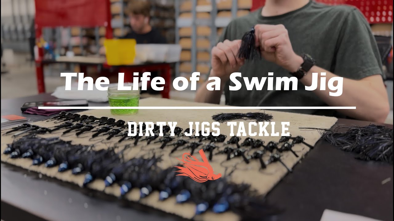 The Life of A Swim Jig - Dirty Jigs Tackle. Made by Hand in Thomasville ...