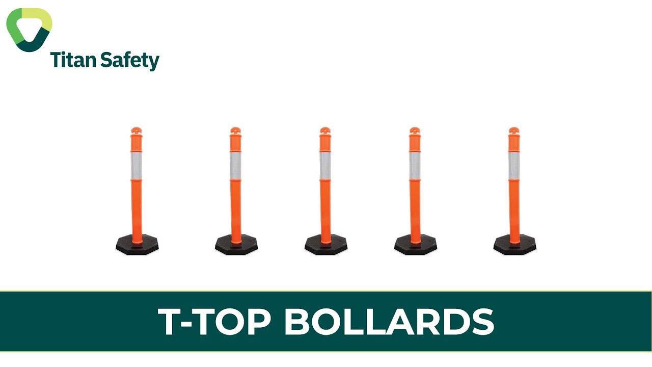 T-top Bollards | Titan Safety - YouTube