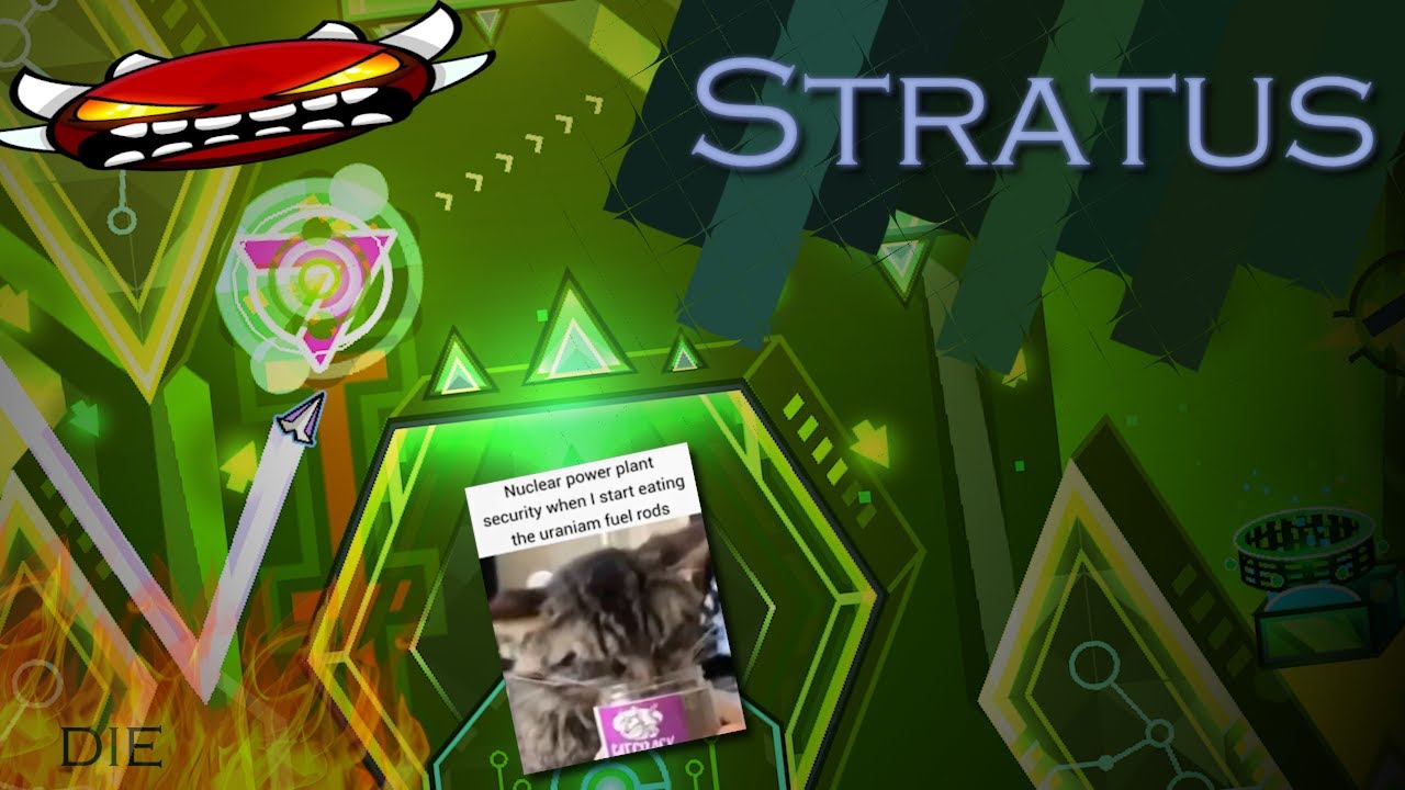 Stratus by Woom (Extreme Demon) | Geometry Dash - YouTube