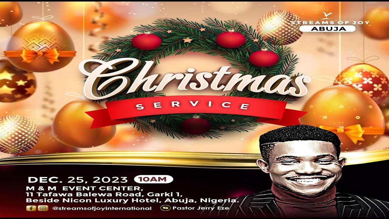 CHRISTMAS SERVICE || 25TH DECEMBER 2023 - YouTube