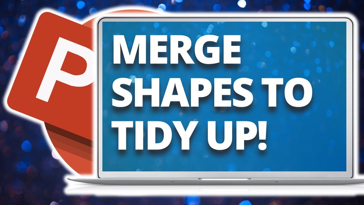 How to clean up messy page edges using merge shapes in PowerPoint 🔥 ...