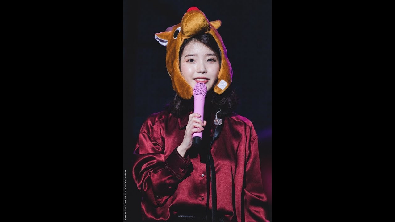 171210. IU so cute and beautiful at 2017 Tour Concert 'Palette' in ...