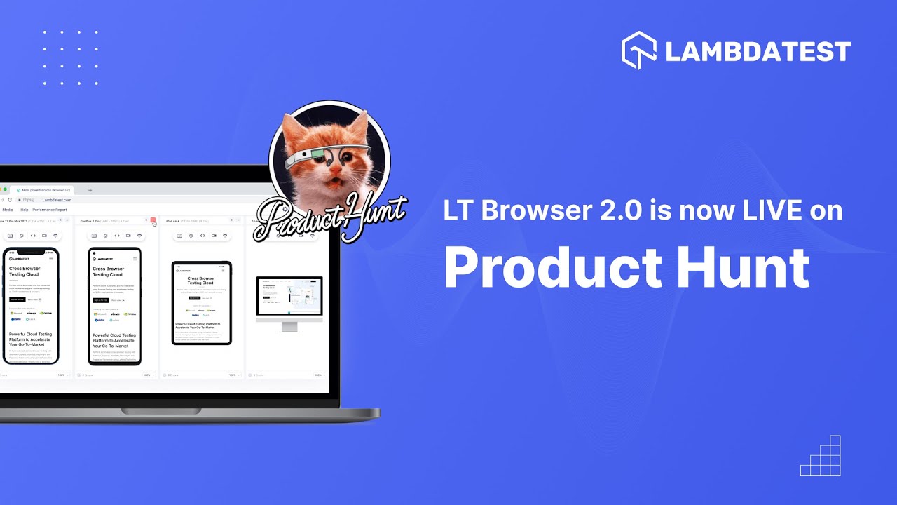LT Browser 2.0 is featured on Product Hunt!🖥️ | TestMu AI - YouTube