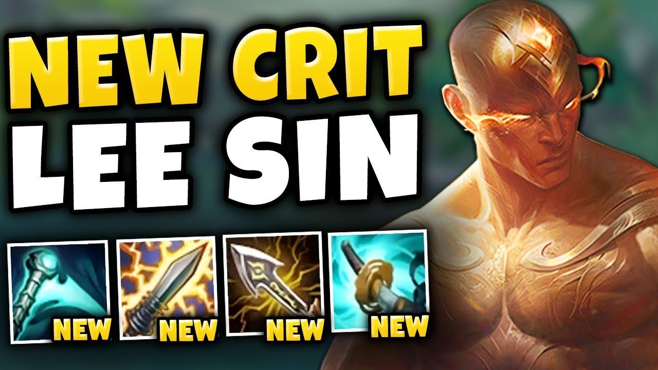 NEW CRIT ITEMS ARE BUSTED ON LEE SIN?! | FULL CRIT LEE PACKS A PUNCH ...